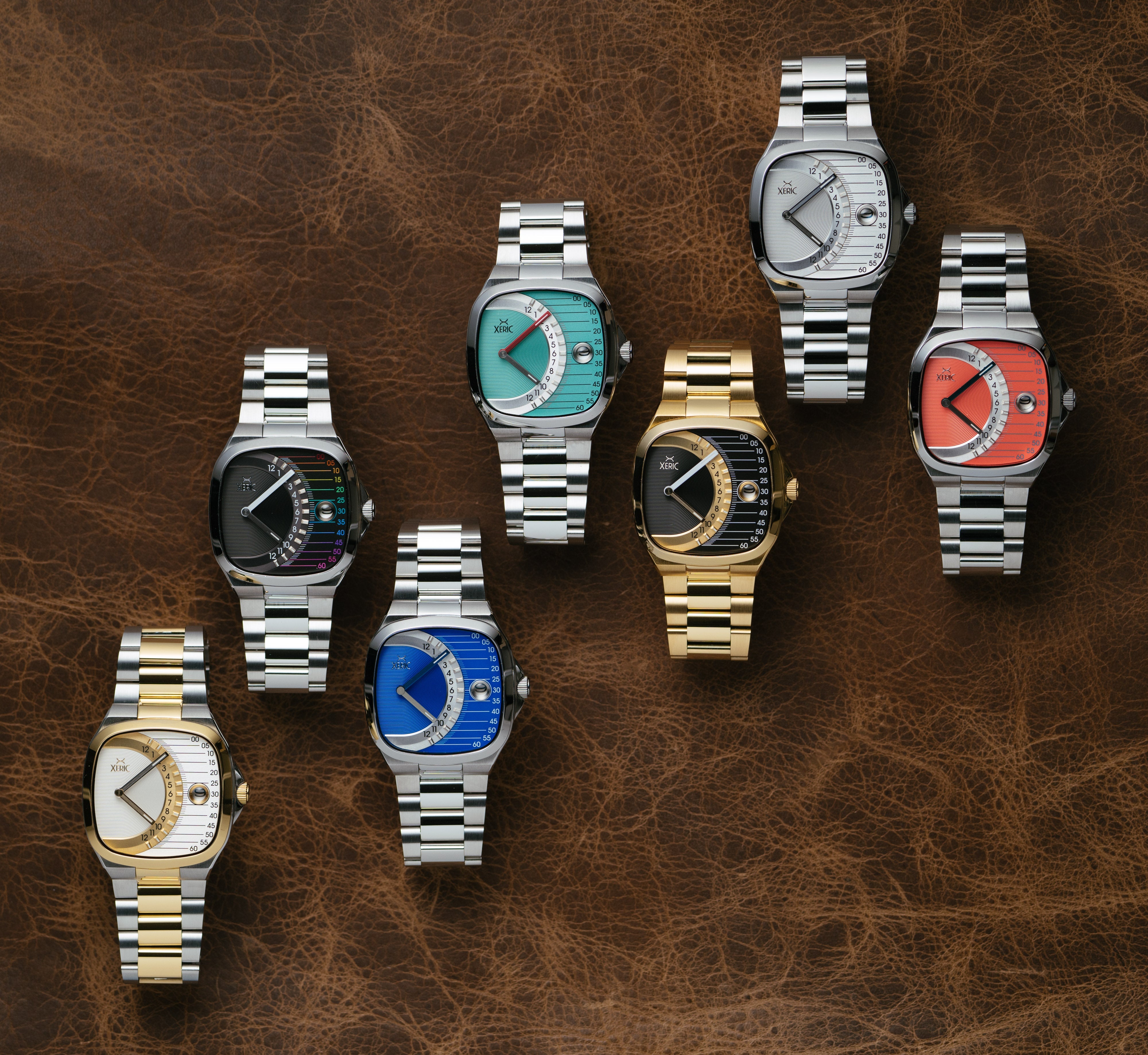 Timeline Double Retrograde Automatic | Xeric.com – Xeric Watches