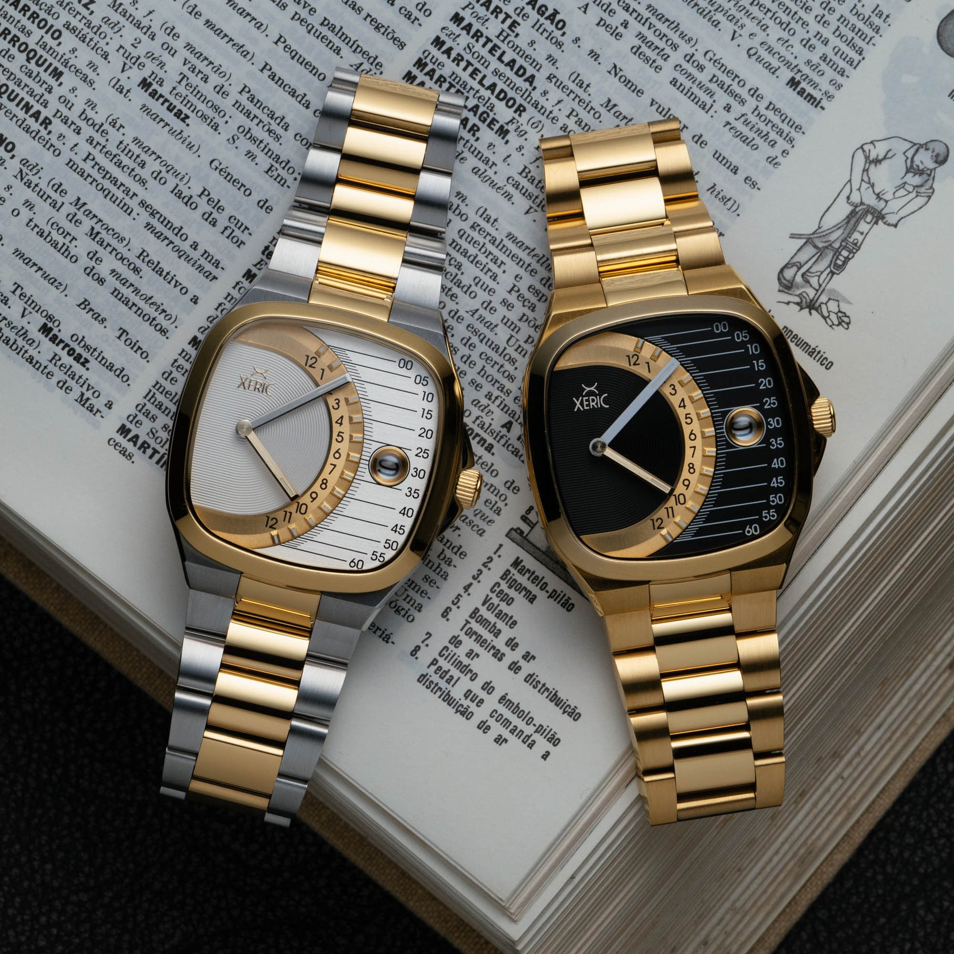 Timeline Retrograde Automatic | Xeric.com – Xeric Watches