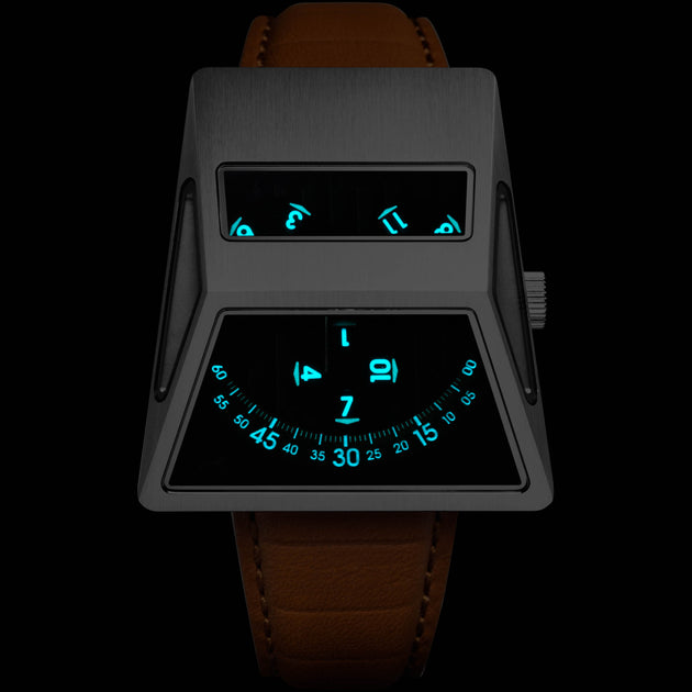 Vendetta X Automatic Tan Blue | Xeric.com – Xeric Watches