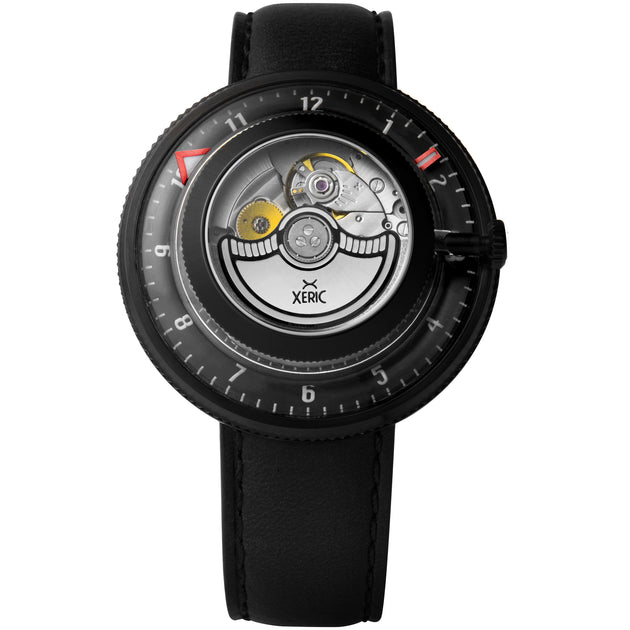 Xeric Invertor Automatic Black Red Limited Edition | Xeric Watches