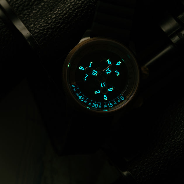 Vendetta II Automatic Wandering Hour Gunmetal Rose Gold | Xeric.com ...